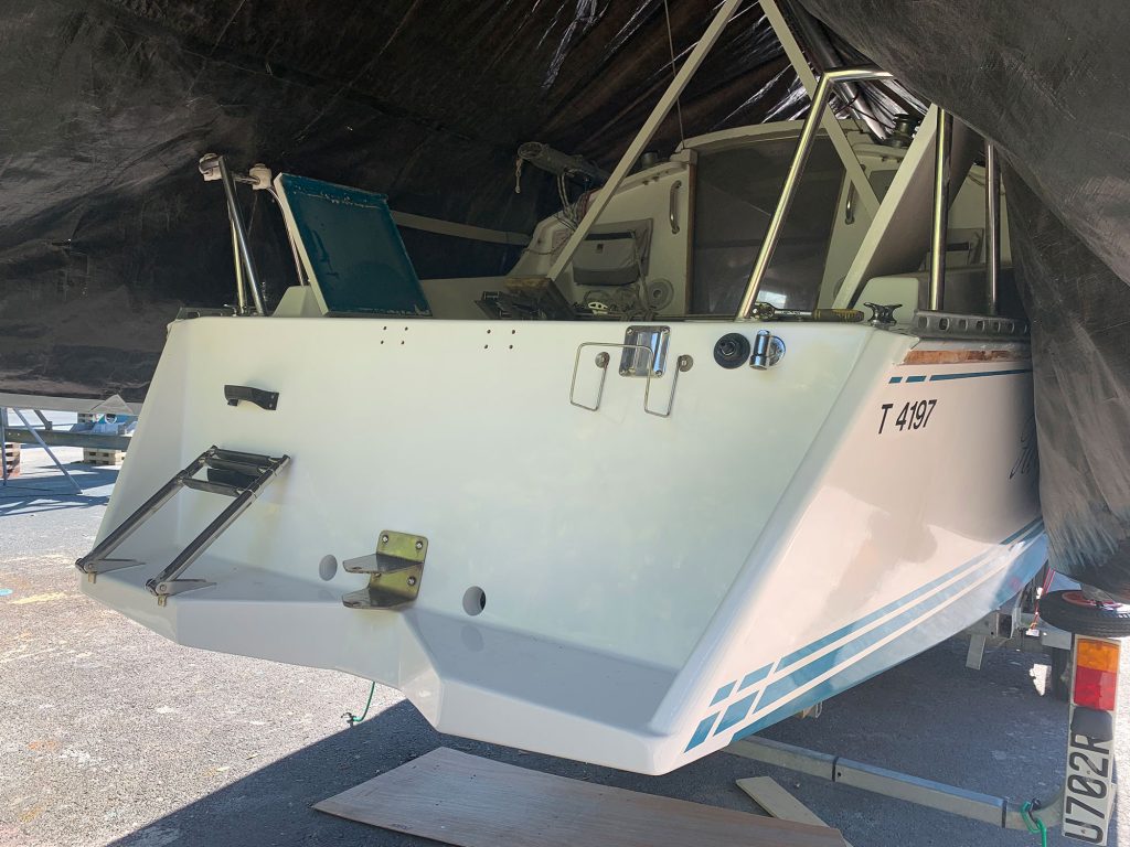 Full Transom Replacement Project | Burnnand Marine
